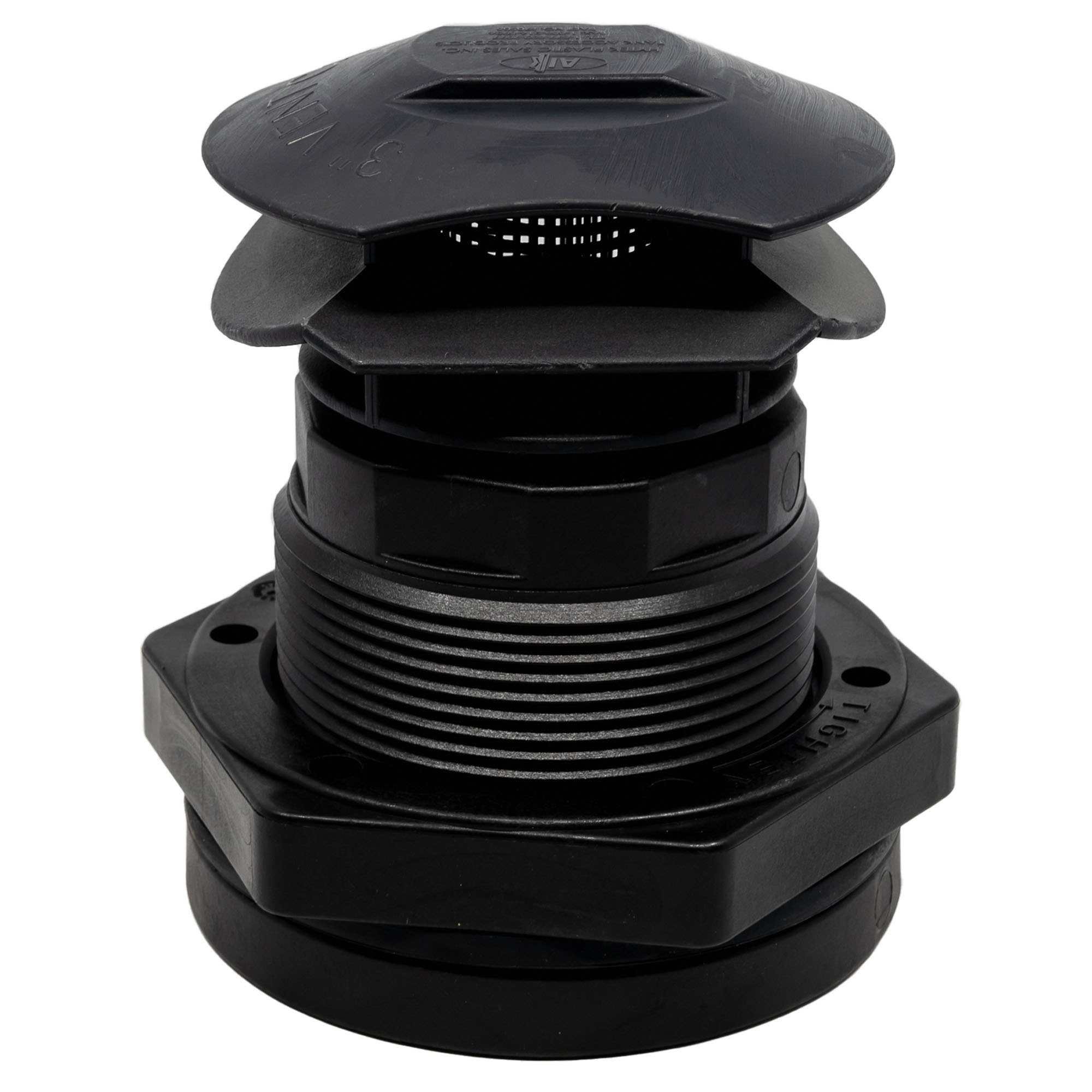 Agrico Plastics | Vent cap | 3 inch | Plastic
