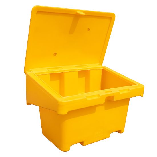 Agrico Plastics | Jumbo Plastic Storage Bin | Salt and Sand | 311 Liters