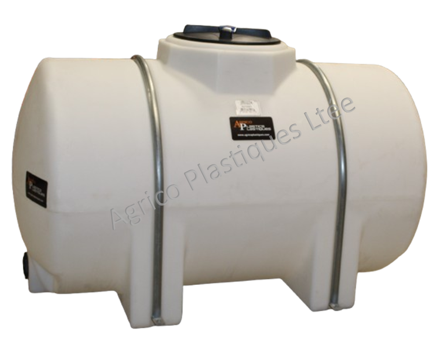 Agrico Plastiques | Réservoir Plastique | Horizontal 325 Gallons US ...