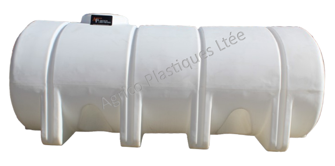 Agrico Plastiques | Réservoir Plastique | Horizontal 1635 Gallons US ...