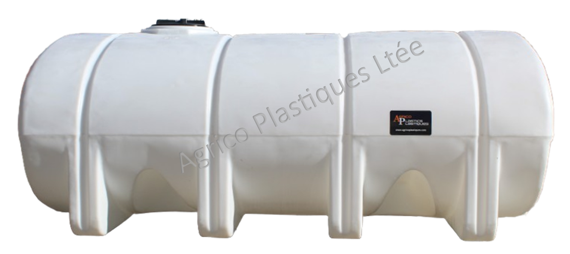 Agrico Plastiques | Réservoir Plastique | Horizontal 2000 Gallons US ...