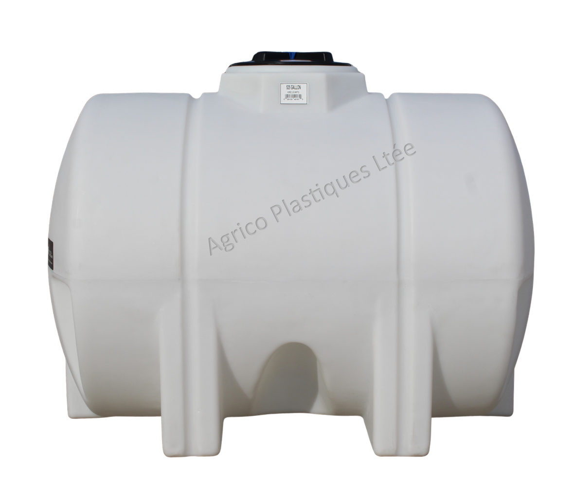 Agrico Plastiques | Réservoir Plastique | Horizontal 500 Gallons US ...