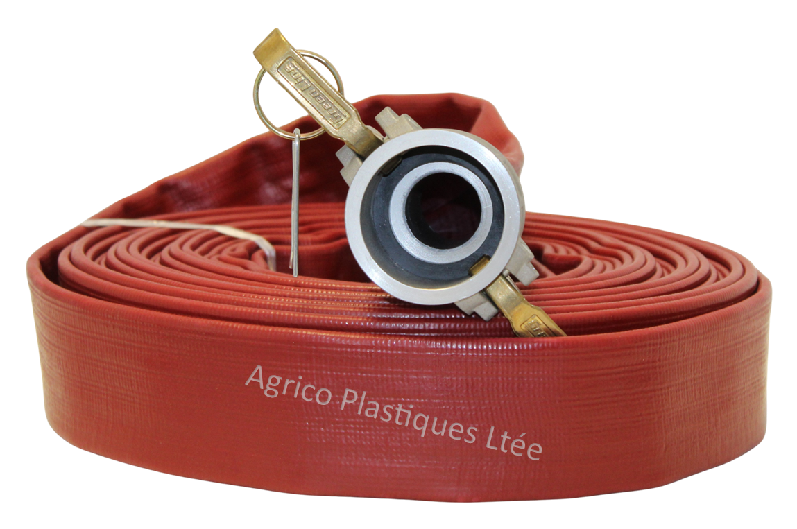 Agrico Plastiques | Boyau Évacuation Industriel | PVC 2" | Evacuation d'Eau