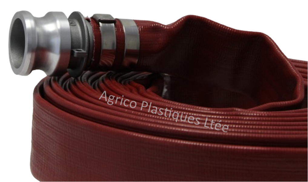 Agrico Plastiques | Boyau Évacuation Industriel | PVC 2" | Evacuation d'Eau