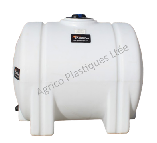 Agrico Plastiques | Réservoir Plastique | Horizontal 225 Gallons US ...