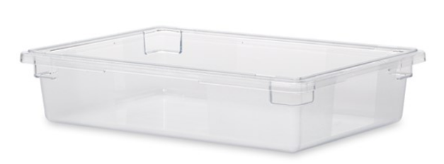 Agrico Plastiques | Bac Plastique Transparent pour Aliments | 26 x 18 ...