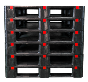 Agrico Plastiques | Palette Industrielle 40" x 48" Renforcée | Dessus ...