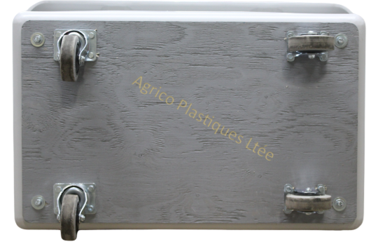 Agrico Plastics | Plastic Utility Heavy-Duty Bulk Box Cart | 27" x 39 ...